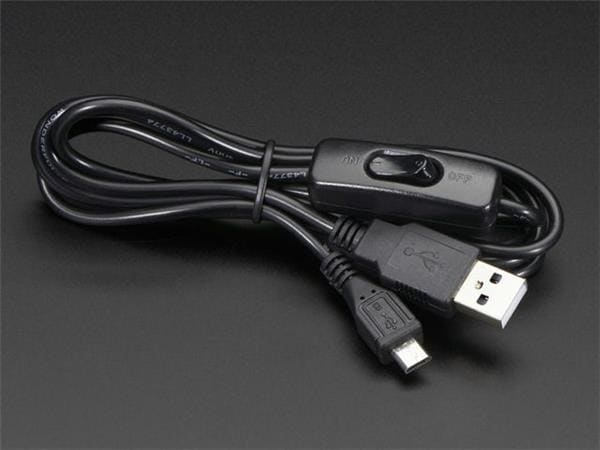 Usb Power Only Cable With Switch - A/microb - 2379