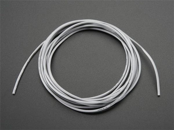 Silicone Cover Stranded-core Wire - 2m 26awg Gray - No Part number