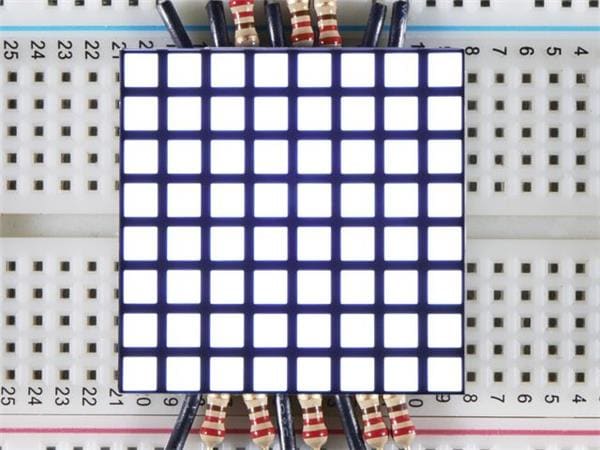 1.2" 8x8 Matrix Square Pixel White - 1821