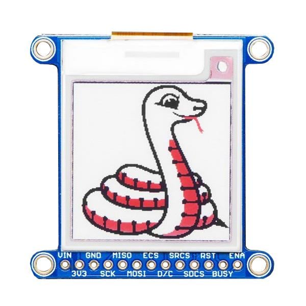 Adafruit 1.54 152x152 Tri-color Eink / Epaper Display With Sram ...