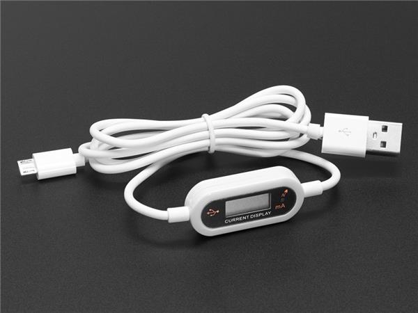 Micro B Usb Cable W/ Display - 3388