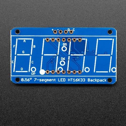 Adafruit 7-segment Led Matrix Backpack - 877