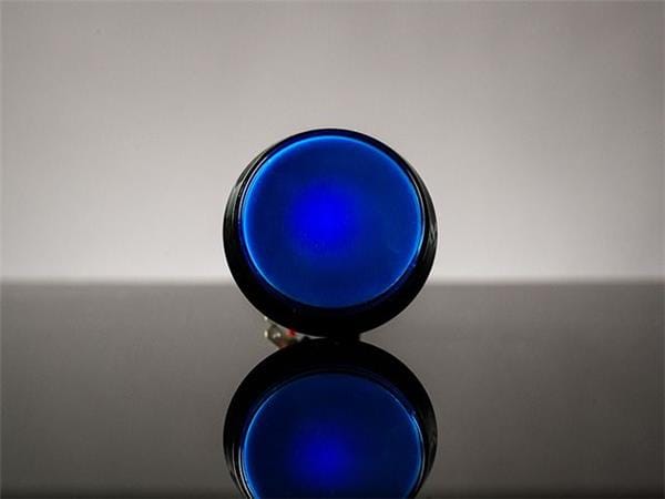Large Arcade Led Blue Button - 1194