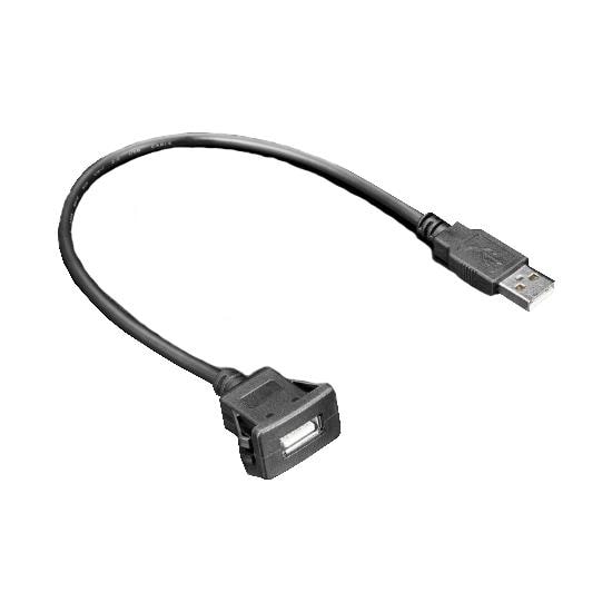Snap-in Panel Mount Cable - Usb A Extension Cable - 4055