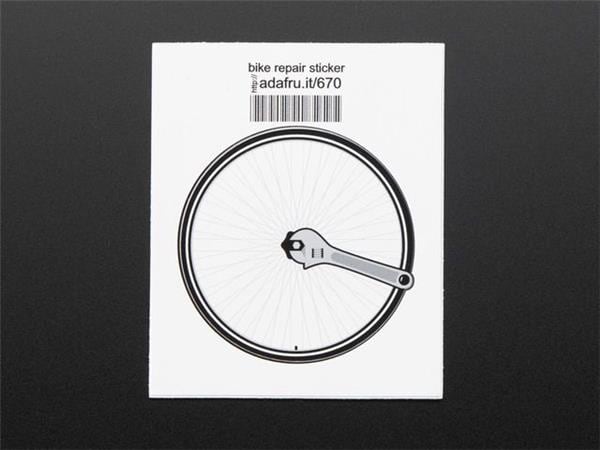 Bike Repair - Sticker! - 670
