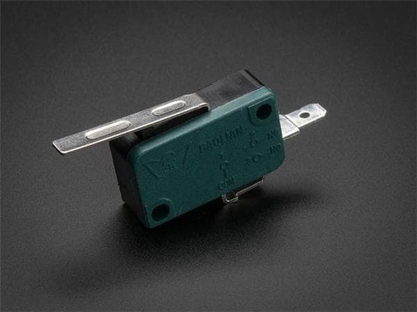 Micro Switch With Lever 2-terminal - 818