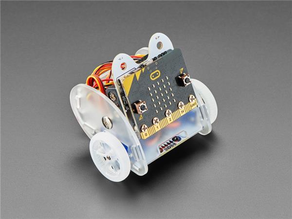 Micro:bit Ring:bit Buggy Car Robot (without Micro:bit) - 4442