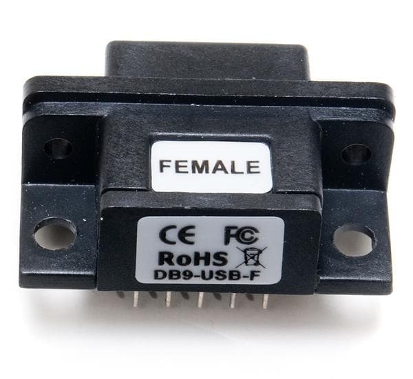 Usb Mini-b Female 5v Db9 Interface - DB9-USB-D5-F
