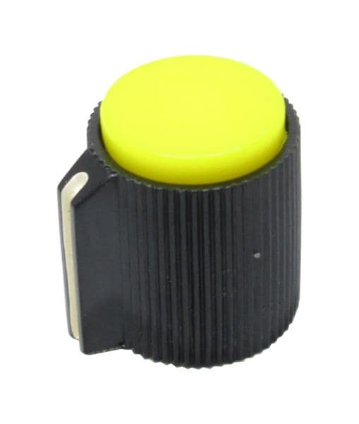 Indicator Lined Knob Yellow - 450-2050-GRX