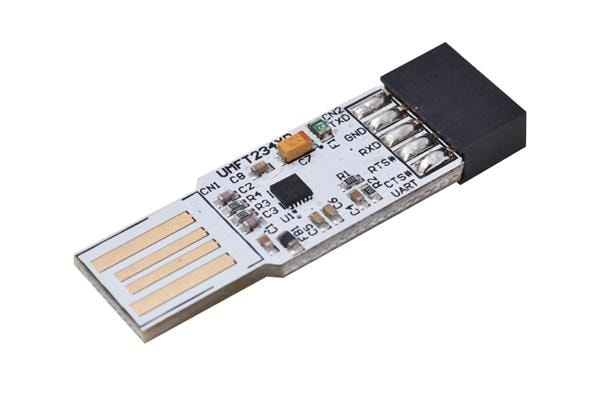Usb To Uart, 4 Cntl Bus, 8 Pin Connect - UMFT234XD-01