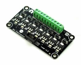 Seven Position 3amp 50v Digital Switch Gadgeteer Module - LOADA-GM-364