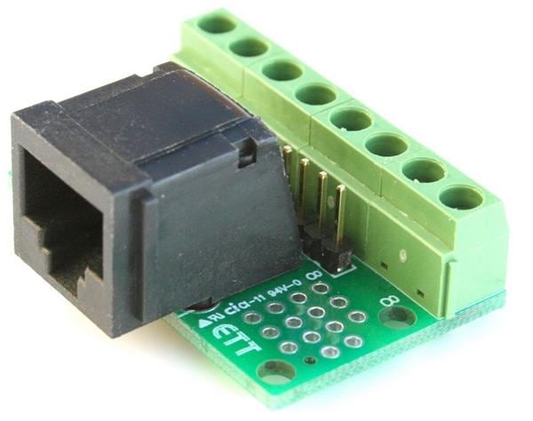 Rj45 Breakout Board - RJ45-TERM