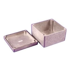 Diecast Aluminum Box 6.3x3.3x6.3" Natural - 1550Z139
