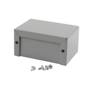 Utility Enclosure - 3.2 X 2.2 X 1.6" - Aluminum Gray - 1411D