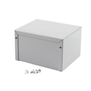 Utility Enclosure - 5.0 X 4.0 X 3.0" - Aluminum Gray - 1411L