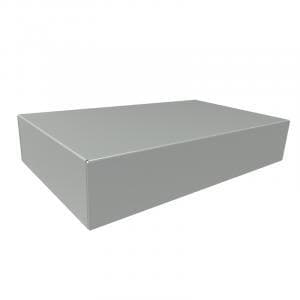 Steel Chassis, Grey 10x6x2" - 1441-16