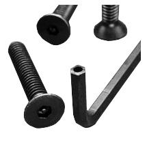 Security Hex Screws With Key - ISPTPKIT