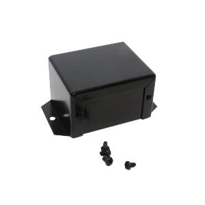 Utility Enclosure - 2.7 X 2.2 X 1.6" - Aluminum Black W/ Flanges ...