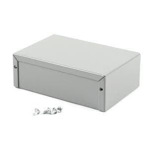 Utility Enclosure - 6.0 X 4.0 X 2.0" - Aluminum Gray - 1411PP