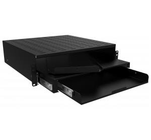 3-in-1 Shelf & Keyboard Drawer - RMS193BK1