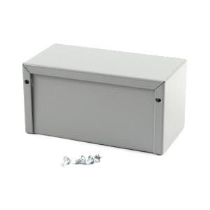 Utility Enclosure - 6.0 X 3.0 X 3.0" - Aluminum Gray - 1411M