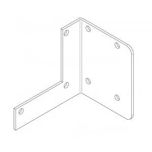 N12 Wireway, Bracket Hanger - Fits 6 X 6 - Steel/gray - 1485DL2