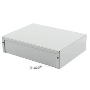 Utility Enclosure - 8.0 X 6.0 X 2.0" - Aluminum Gray - 1411RR