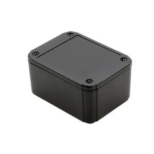 Box W/o Flanges-blk 3.15x2.36x1.57 Abs - RL6115BK