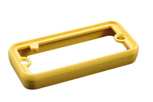 1455u Open Bezel, 2pk, Yellow - 1455UBY