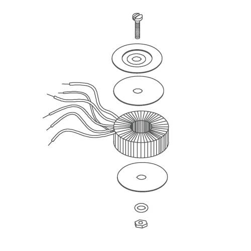 Toroid Hardware Kit For 120va Models - 1182KIT120