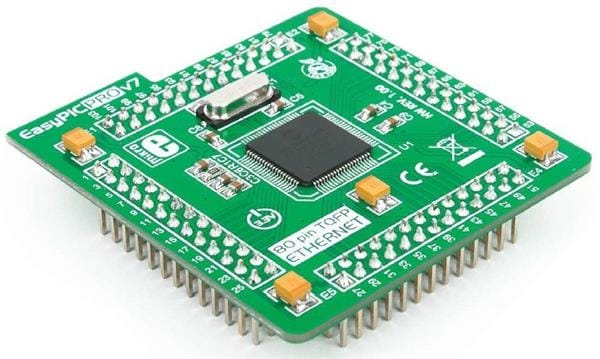Easypic Pro V7 Mcu Pic18f87j60 Eth - MIKROE-1000
