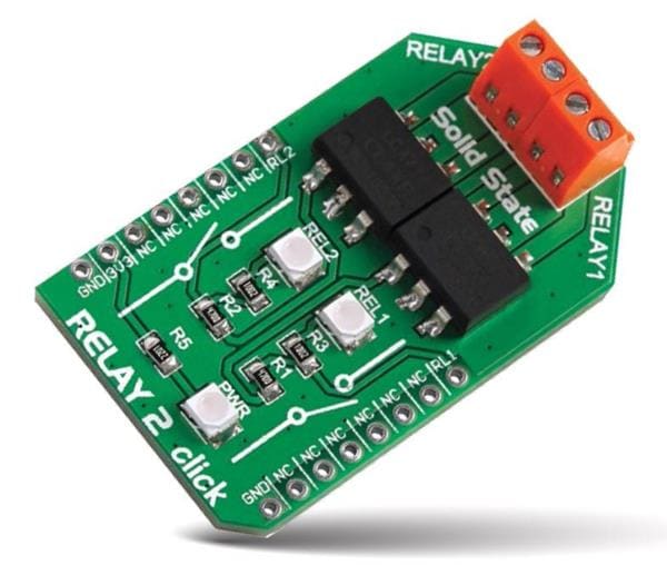 Relay 2 Click - MIKROE-1899