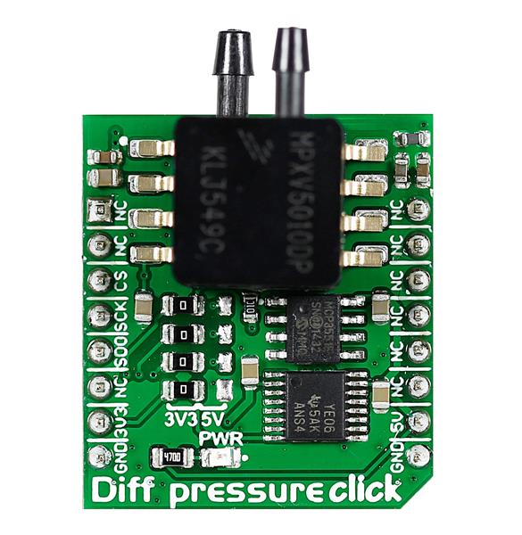 Diff Pressure Click - MIKROE-2387
