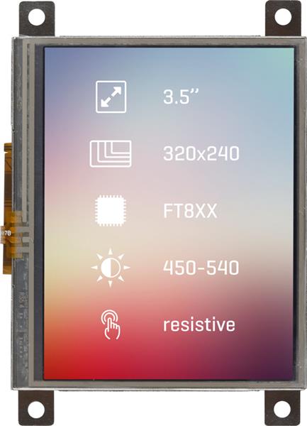 Riverdi Display 3.5" Res - MIKROE-2162