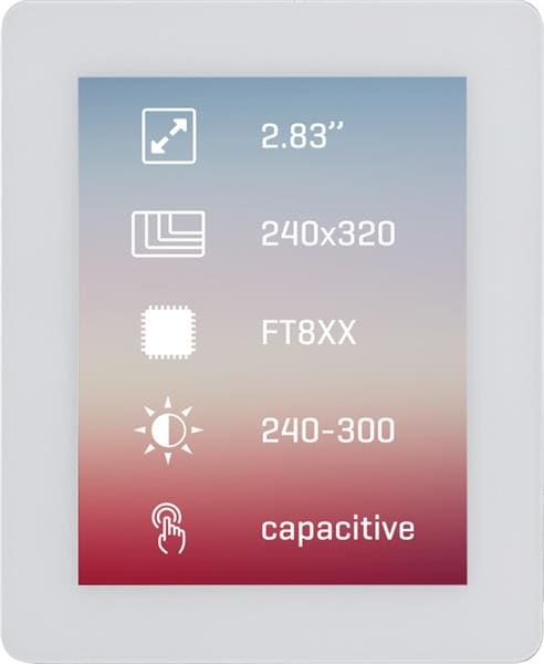Riverdi Display 2.8" Uxw - MIKROE-2159