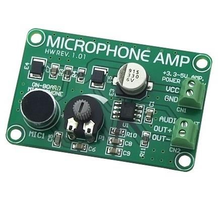 Microphone Amp Adapter Board - MIKROE-333