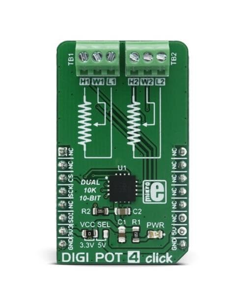 Digi Pot 4 Click - MIKROE-2873
