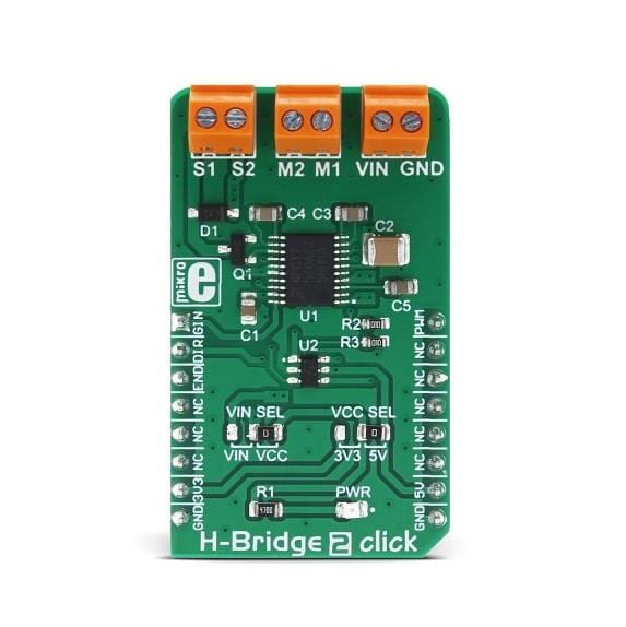 H-bridge 2 Click - MIKROE-3000