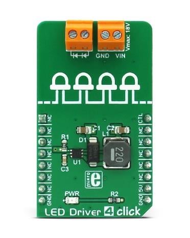 Led Driver 4 Click - MIKROE-3037