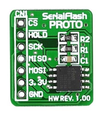 Serialflash (m25p80) Proto Adapter Board - MIKROE-480
