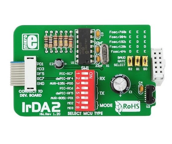 Irda2 (mcp2120) Adapter Board - MIKROE-82