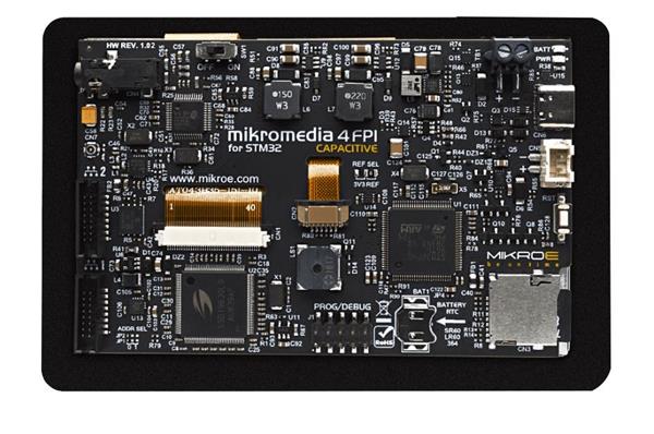 Mikromedia 4 For Stm32f4 Capacitive Fpi With Bezel - MIKROE-3838