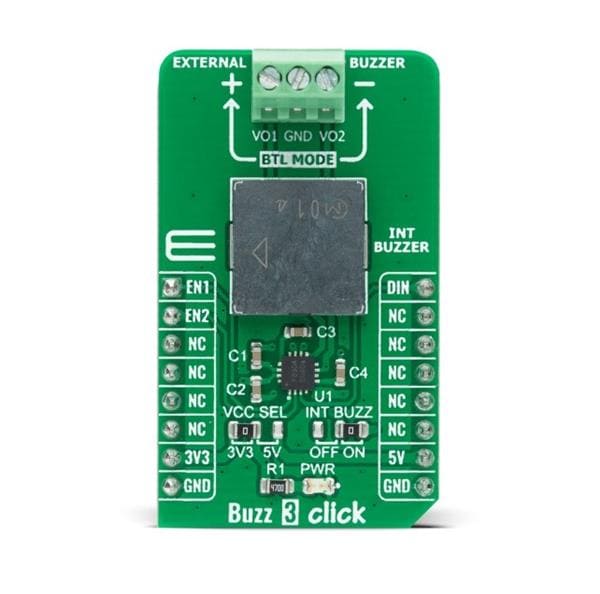 Buzz 3 Click - MIKROE-4390