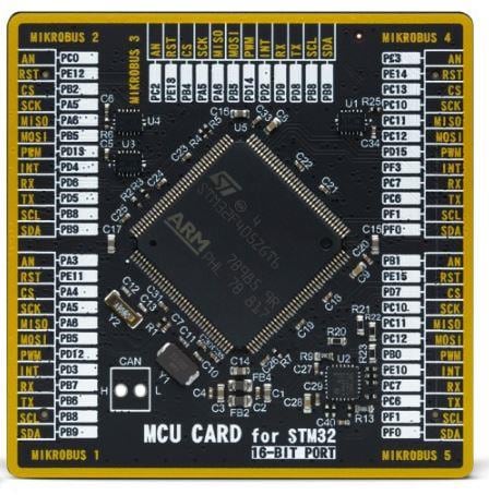 Mcu Card For Stm32 Stm32f405zg - MIKROE-4573