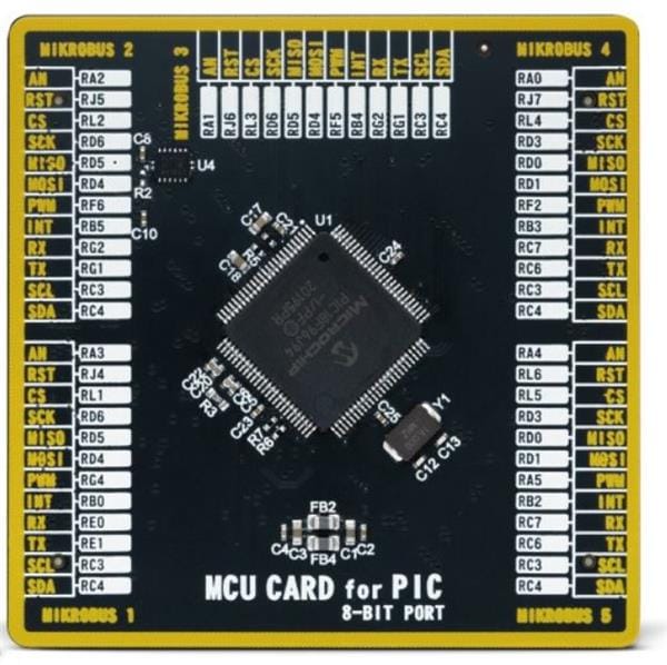 Mcu Card For Pic Pic18f96j94 - MIKROE-4608