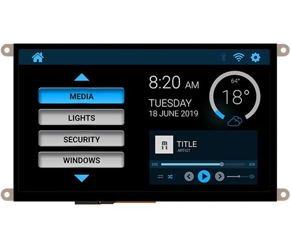 Non-touch Screen 9.0 800x480 Pixels - uLCD-90D
