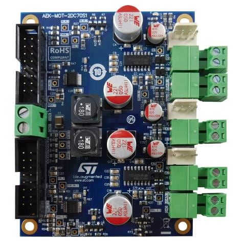 Automotive-grade Dual Dc Motor Driver Up To 15a Each - AEK-MOT-2DC70S1
