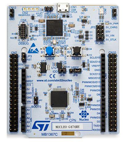 Stm32 Nucleo-64 Development Board Stm32g491re Mcu, Supports Arduino St ...