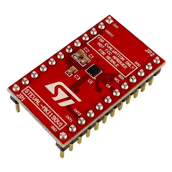 Lis2dtw12 Adapter Board For A Standard Dil 24 Socket - STEVAL-MKI190V1