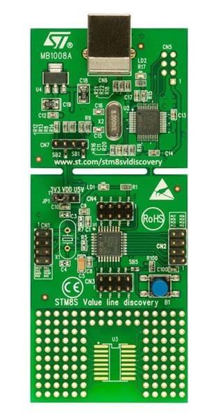 Stm8s 8-bit Mcu Discovery Kit - STM8SVLDISCOVERY